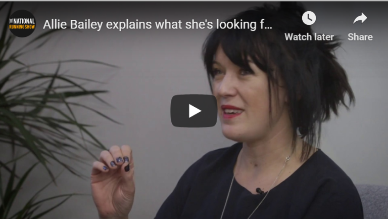 What Allie Bailey loves about the show - National Running Show